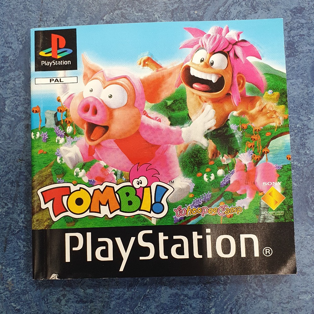 Pre-owned Sony playstaion 1 Tombi Playstation 1 with case and manual - Own4Less